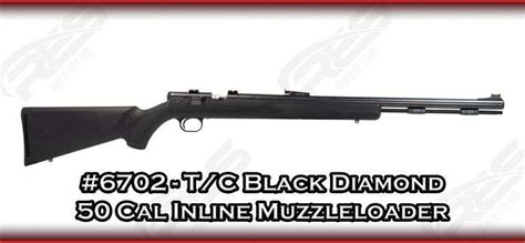 Thompson Center Black Diamond 50 Cal Inline Muzzleloader Res Auction