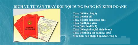 THAY ĐỔI NGÀNH NGHỀ KINH DOANH CỦA CÔNG TY Luật Hồng Bàng