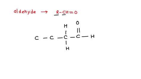 Solved Write The Name And Structure Of An Aldehyde With 4 Carbon Atoms