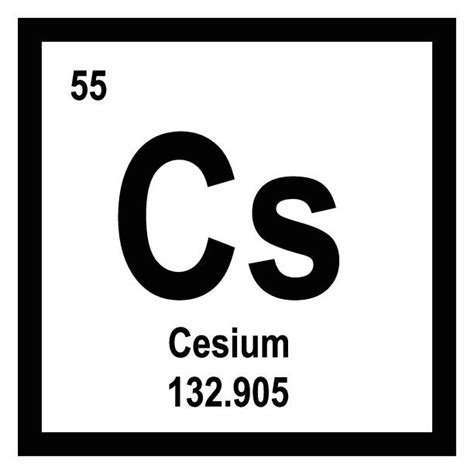 260 Caesium Atom Stock Illustrations Royalty Free Vector Graphics