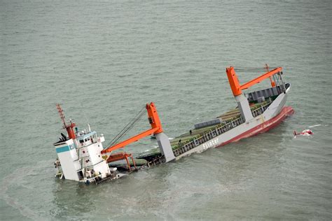 Two Ships Collide Off Belgiums Zeebrugge Crew Of 11 Rescued Nbc News