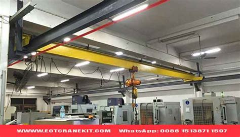 I Beam Crane And W Beam Crane Economical Low Headroom Beam Crane Overhead Travelling Crane