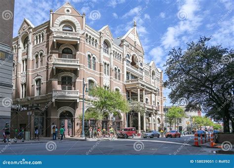 Driskill Hotel In Austin Tx Editorial Photo Image Of Live Sixth