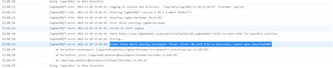 Zigbee2mqtt Fail To Start · Issue 15102 · Koenkkzigbee2mqtt · Github
