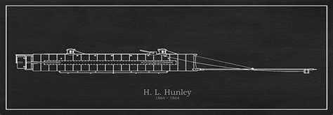 H L Hunley Ship Plans Greeting Card By Stockphotosart Com