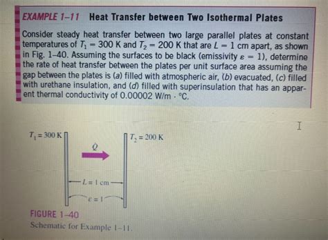 Solved Example 1 11 ﻿heat Transfer Between Two Isothermal