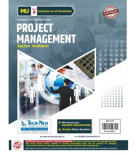 Project Management Sem 8 Engineering All Branch Techneo Publication
