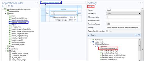 Creating A Wavelength Tunable LED Simulation App COMSOL Blog