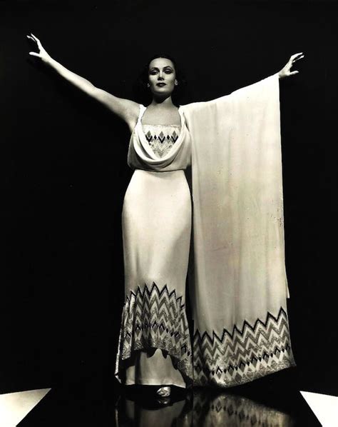 Dolores Del Rio Art Deco Hollywood Silent Film Stars 1930s
