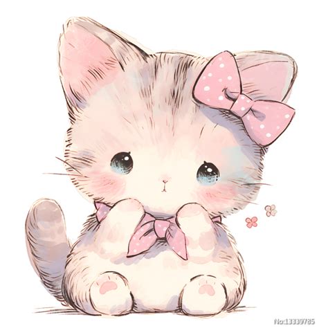 可爱卡通猫咪素材图ai图下载红动中国