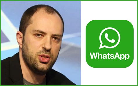 Whatsapp Ceo Jan Koum Quits Over Disagreements With Facebook On User