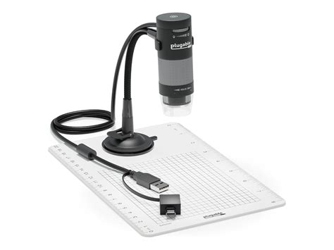 Plugable Pluggable Usb 20 Digital Microscope W Flexible Arm Usb2