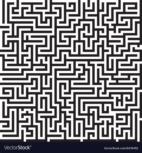 Maze Seamless Pattern Royalty Free Vector Image