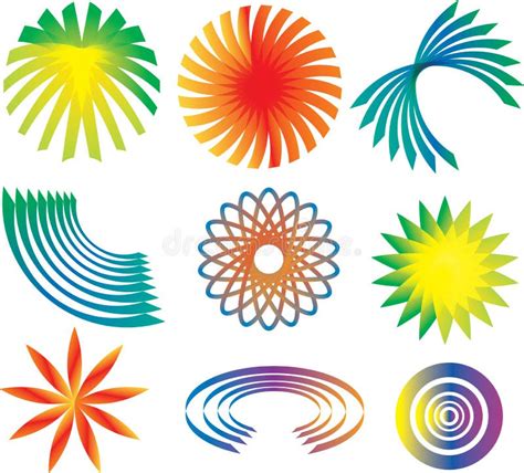 Logo Elements Stock Vector Illustration Of Drawing Company 24192529