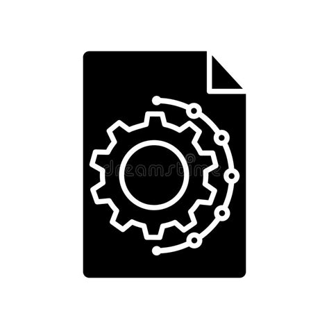 Technical Documentation Icon Vector Manual Illustration Sign Instruction Symbol Or Logo Stock