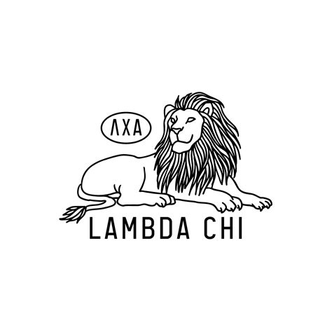 Lambda Chi Alpha Lion Graphic Pr Hoodie Fresh Prints