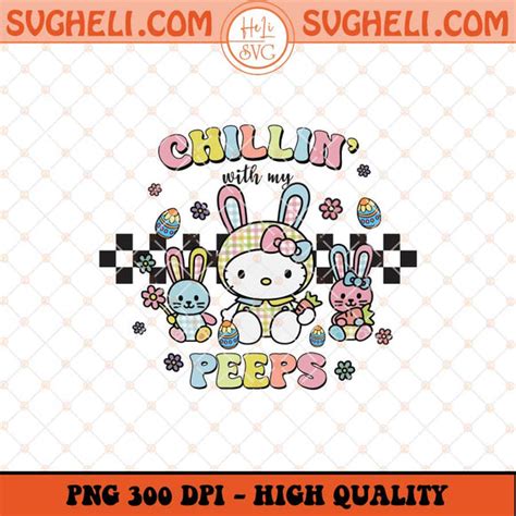 Hello Kitty Easter Peeps Png Hello Kitty Bunny Easter Png