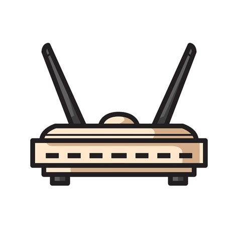 premium vector home router electronic clipart