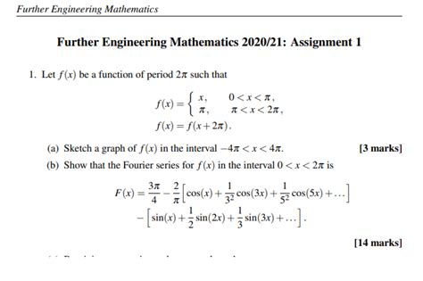 Solved Further Engineering Mathematics Further Engineering