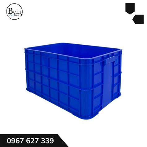 Sóng Nhựa Bít B4 510x340x170mm Khay Nhựa Đặc Chắc Chắn