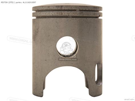 4l1116310097 Piston Std Yamaha Buy The 4l1 11631 00 97 At Cmsnl