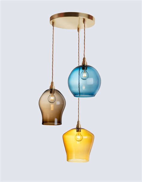 Blown Glass Ceiling Light Wellington Pendant Light Fritz Fryer Uk