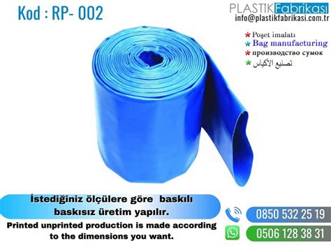 Dar Rulo Hortum Poşet 7 Cm Ambalaj