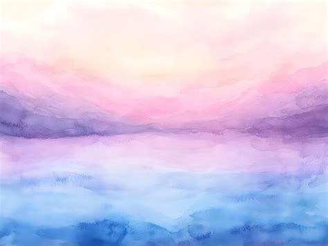 Serene Abstract Blue And White Gradient With Fluid Flowing Patterns And Gentle Brushstrokes