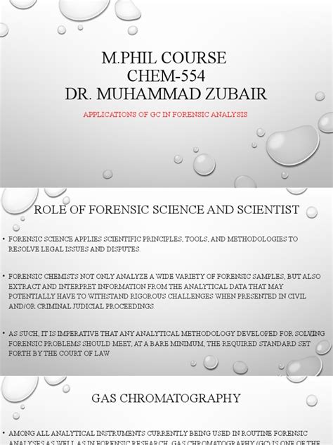 chem lecture 2 pdf gas chromatography mass spectrometry gas