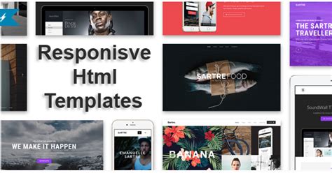 Best Responsive HTML Templates For Web Development