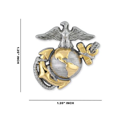 Licensed U S M C Emblem Eagle Globe And Anchor Pin Pinmart