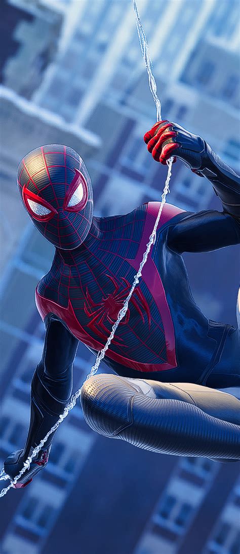1664x3840 Resolution Marvels Spider Man Miles Morales 2022 1664x3840