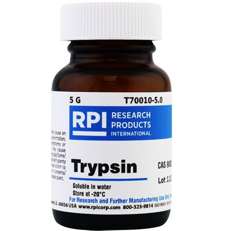 T70010 50 Trypsin 5 Grams