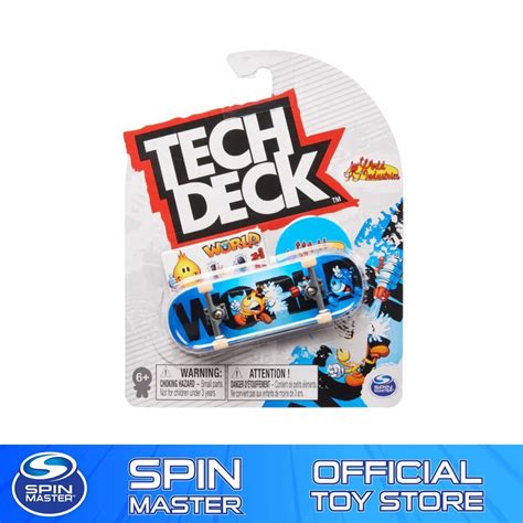 Original Tech Deck Single Pack Fingerboard World Industries Flame
