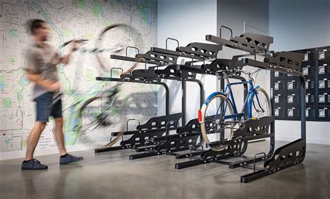 Dero Duplex 2 Tier Bike Parking System
