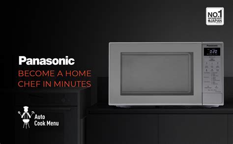 20l Solo Microwave Oven Nn St26jmfdg Silver 51 Auto Cook Menus