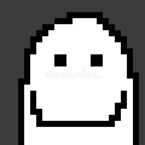 Pixel Art Ghost Doodle Stock Illustrations 75 Pixel Art Ghost Doodle Stock Illustrations