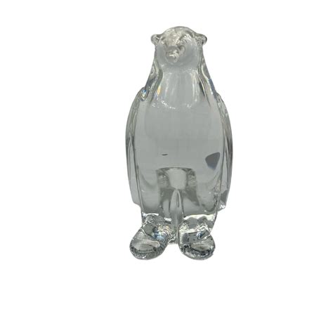 Dcb David C Beaubien Art Glass Penguin
