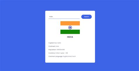 GitHub SajeedAns786 Country Guide App This App Consists Of A Search Bar The User Enters The