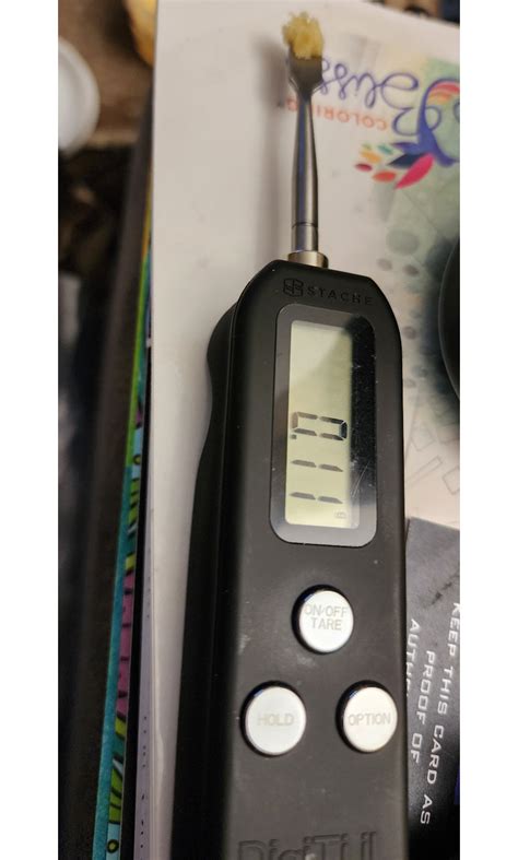 I Got This Cool Scale In The Mail Today Its Perfect For Measuring My