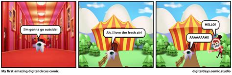 The Amazing Digital Circus Comic Studio Comic Studio