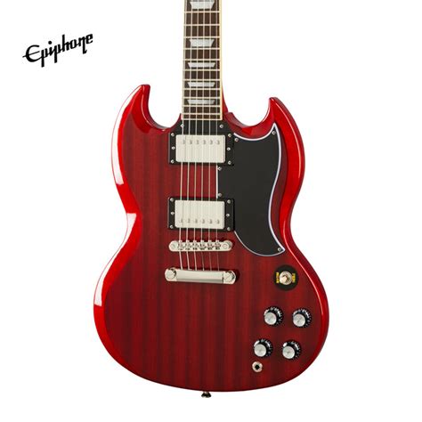 Epiphone Sg Standard 61 Electric Guitar Vintage Cherry Music Bliss