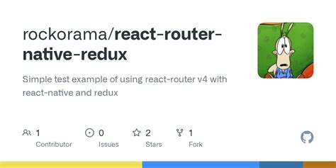 GitHub Rockorama React Router Native Redux Simple Test Example Of Using React Router V With