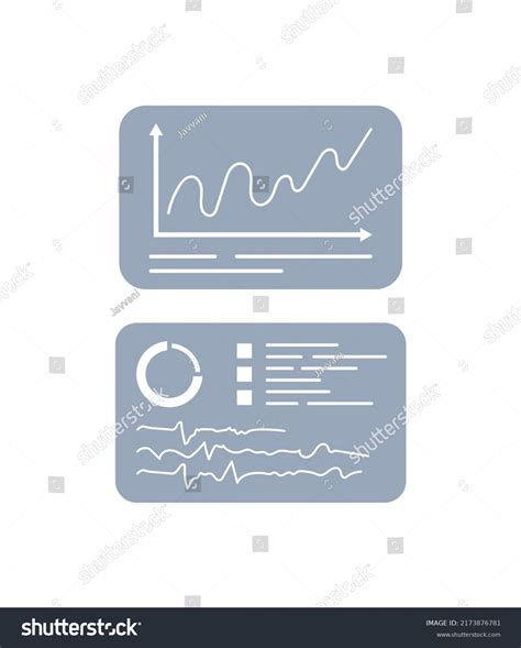 Analytics Sheet Isolated Vector Illustration Stock Vector Royalty Free