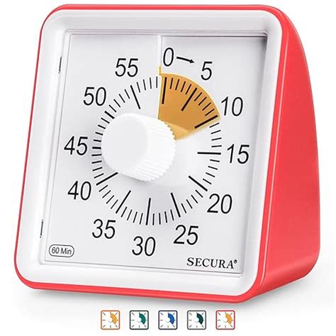 Secura 60 Minute Visual Timer Classroom Timer Countdown Timer For Secura 60 Minute Visual Timer Classroom Timer Countdown Timer For