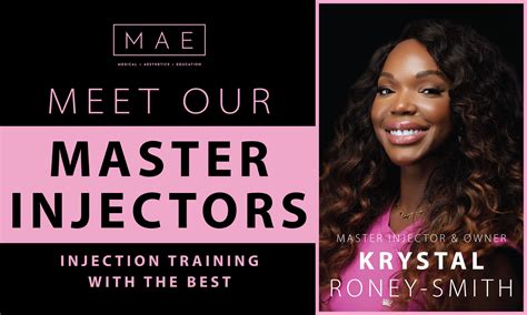 Meet Mae S Master Injectors Medical Aesthetics Education