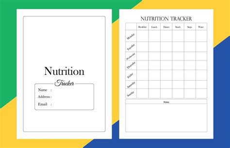Complete Nutrition Tracker Printable