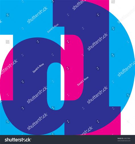 Letter D Alphabet Symbol Design Stock Illustration 24027886 Shutterstock
