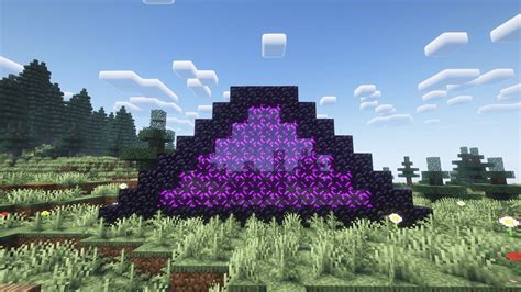 Custom Nether Portals [any Shape Nether Portals] [26 1 2] [1 21 1] [1