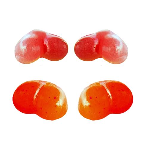 Censored Edibles Tutti Fruity Boobies And Booties Gummies 4pk Dab